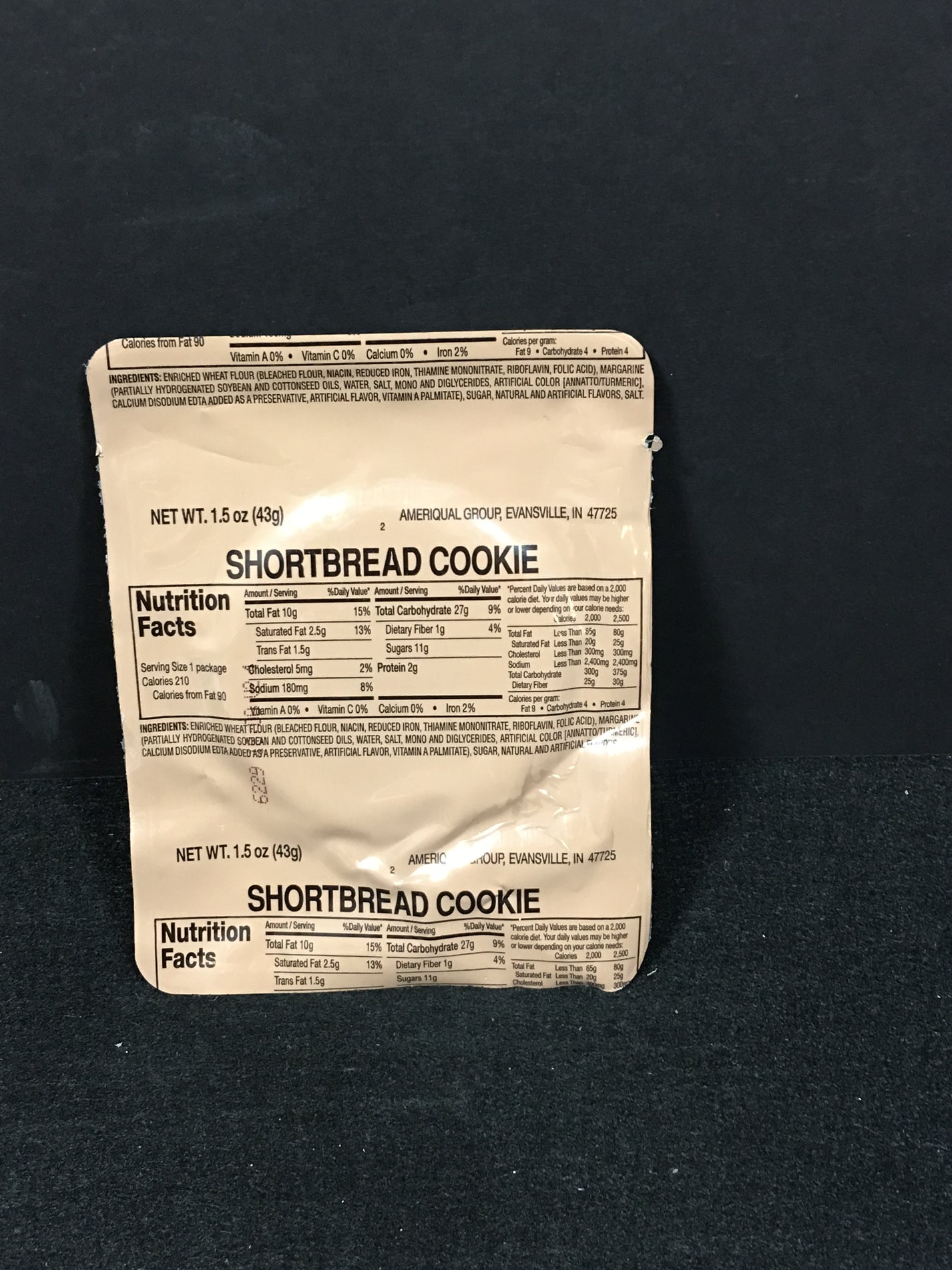 MILITARY MRE SHORTBREAD COOKIES – Armed Forces Supply