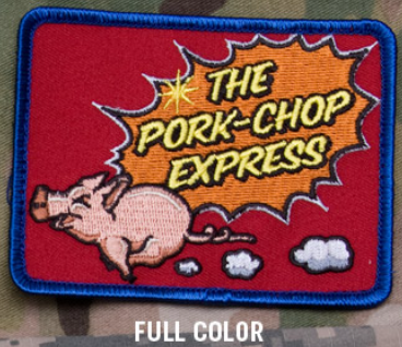 PORK CHOP EXPRESS MORALE PATCH – Armed Forces Supply
